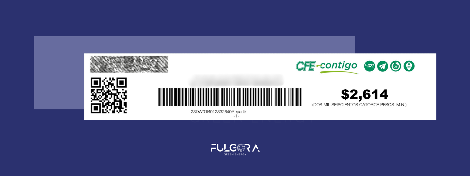 ¿Cómo leer (y entender) mi recibo de luz de la CFE?